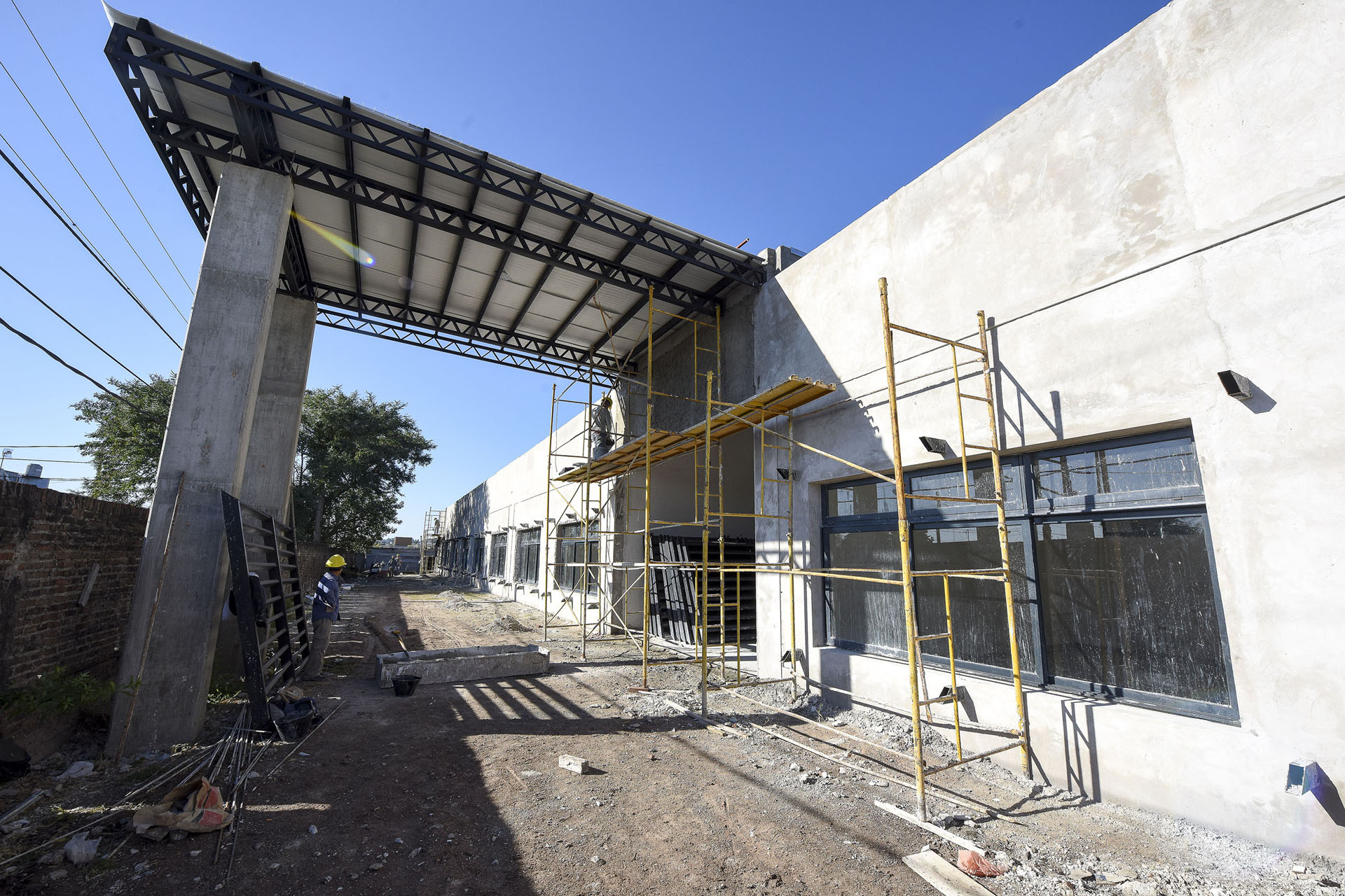 La obra del edificio del Centro Educativo Terapéutico de Entre Ríos ...